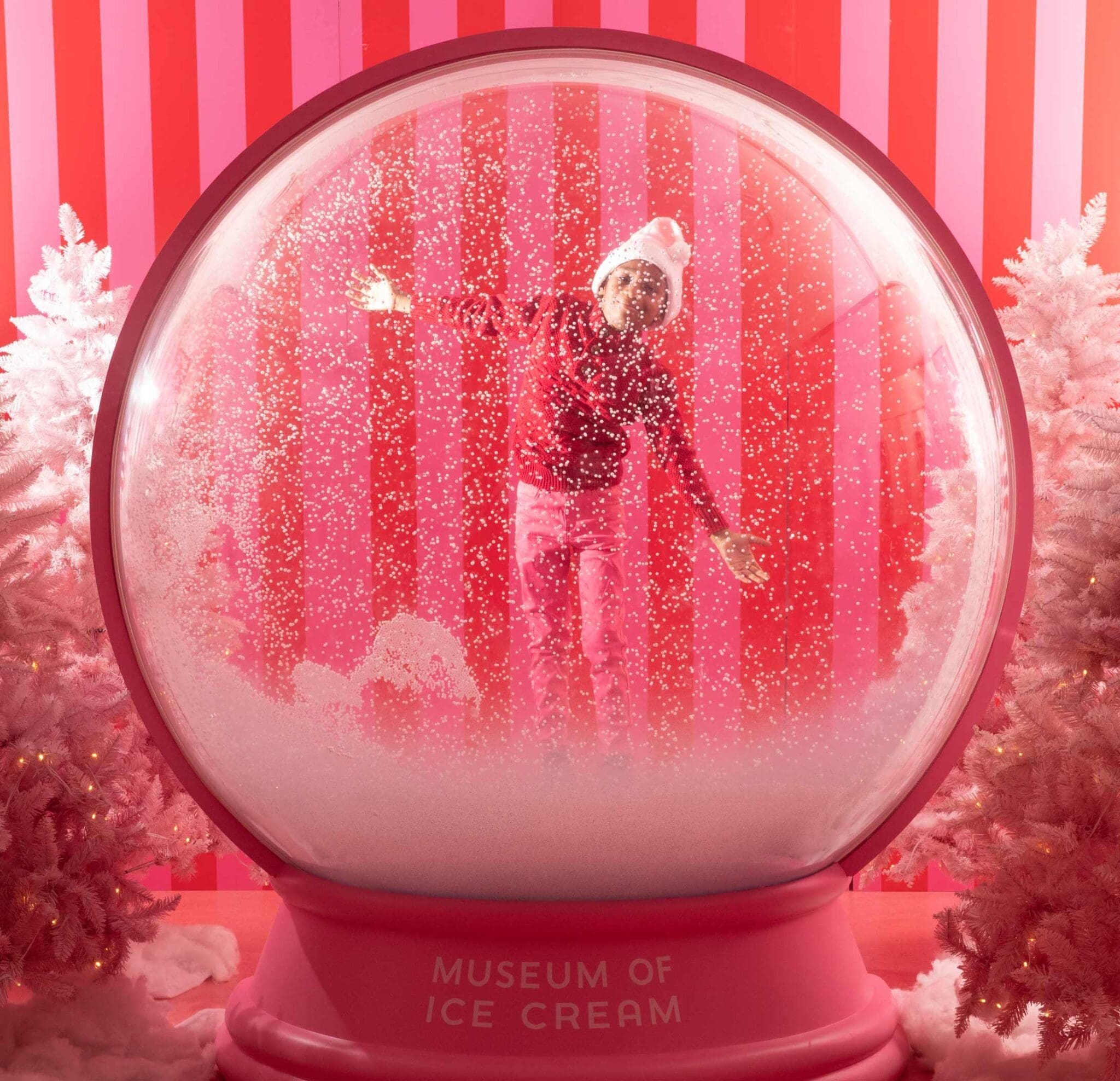 Celebrate Pinkmas at New York City's Museum of Ice Cream